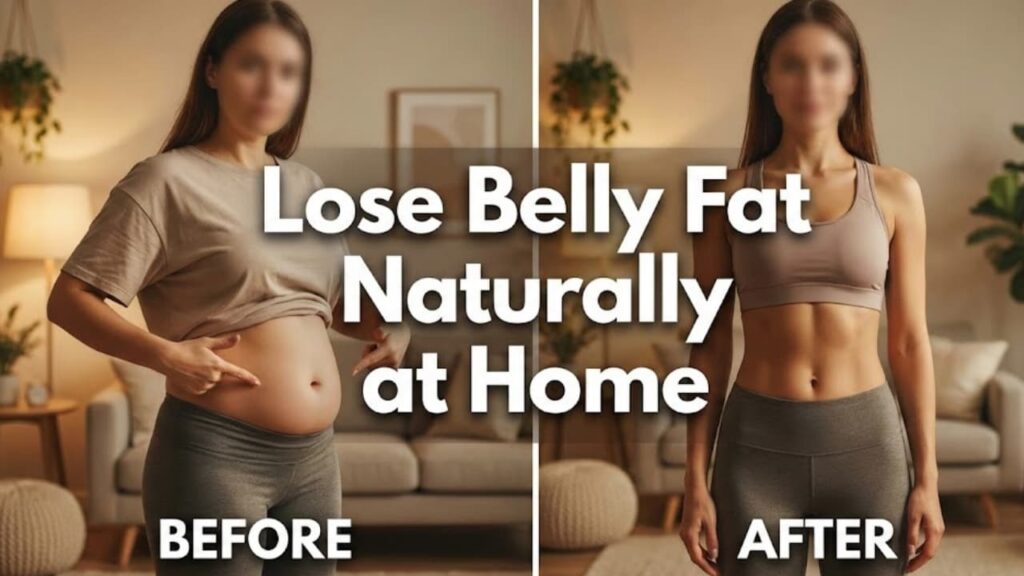 How to Lose Belly Fat Naturally at Home