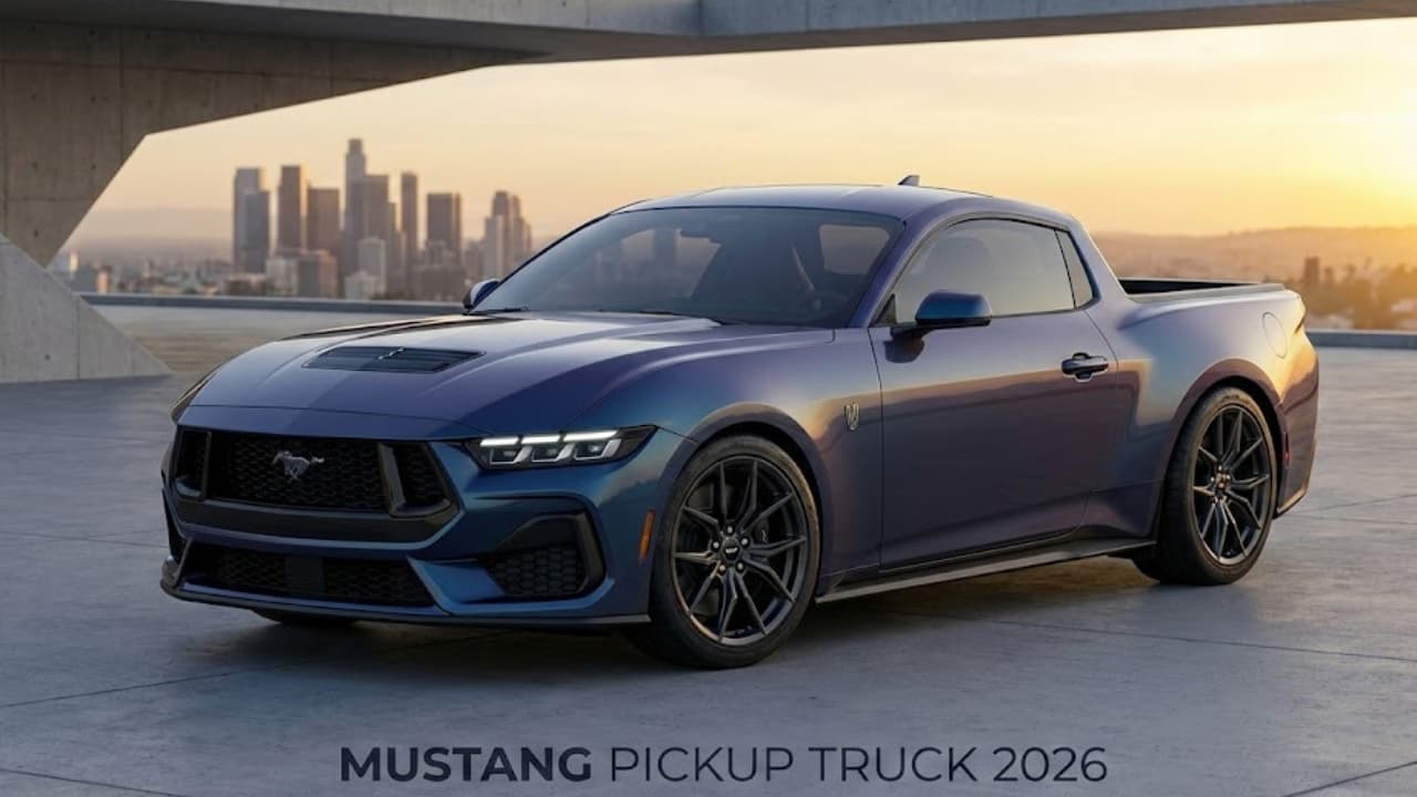 The Mustang Pickup Truck 2026 is Here: Specs & Photos